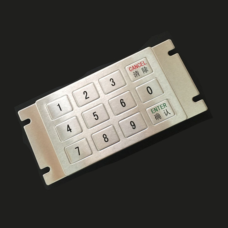 Multifunctional Metal Numeric Keypad Compact Layout With Usb Connector