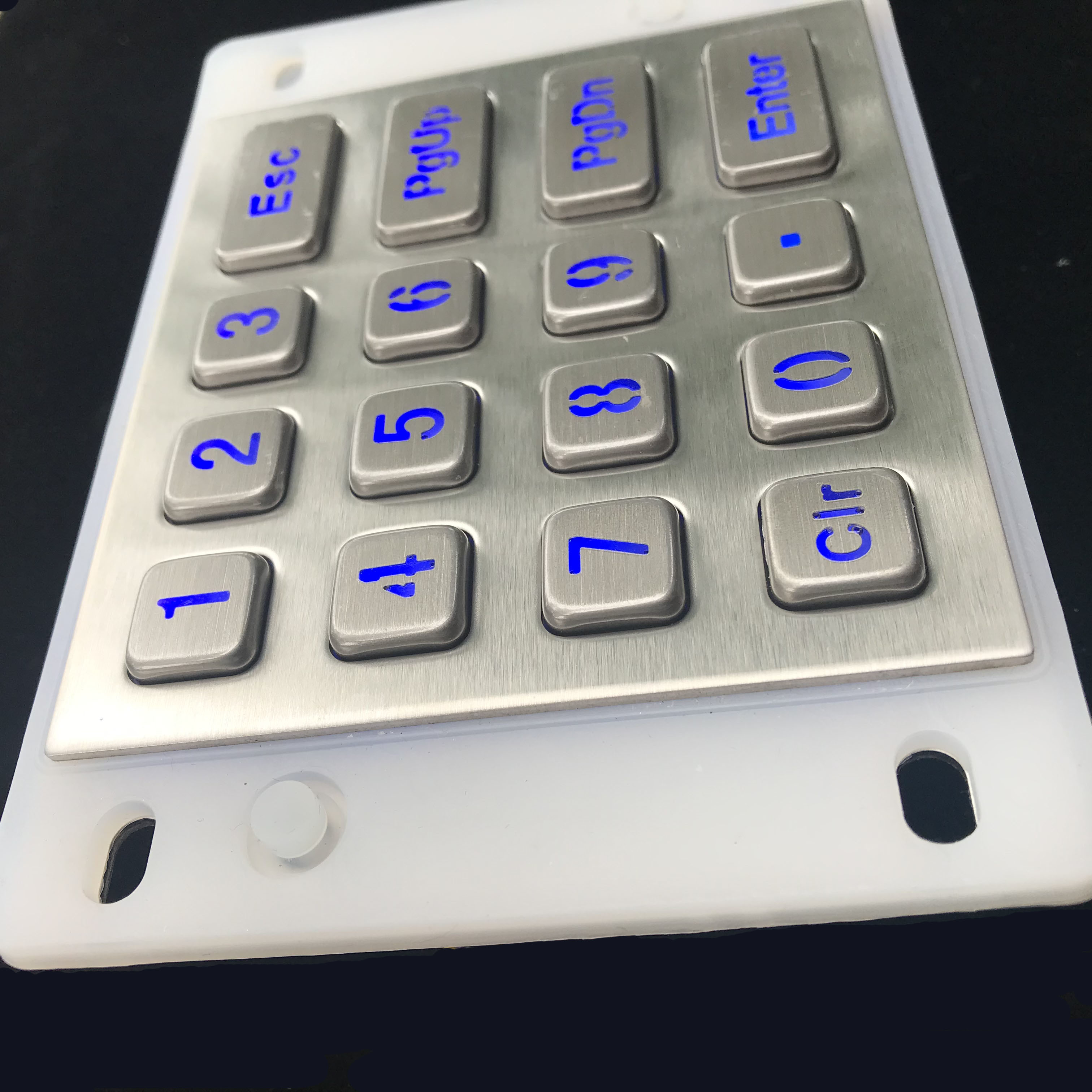 Ip67 Waterproof Grade Backlit Numeric Keypad For Self Service Car ...