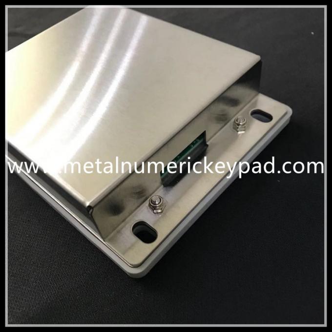 Metal Stainless Steel Keyboard Numeric 4x4 Matrix Keypad Waterproof IP65