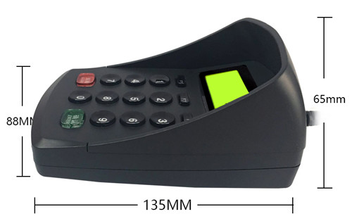 Input Password Counter Bank Keypad Plastic Usb Interface With Display