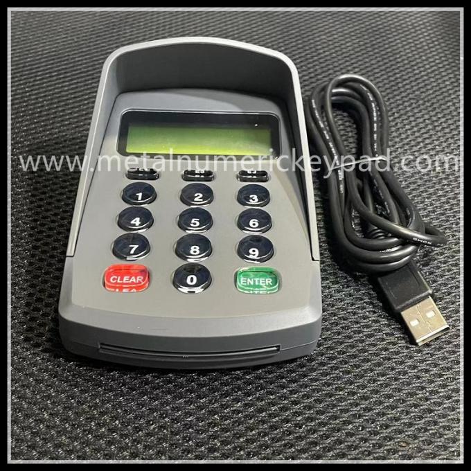 Input Password Counter Bank Keypad Plastic Usb Interface With Display